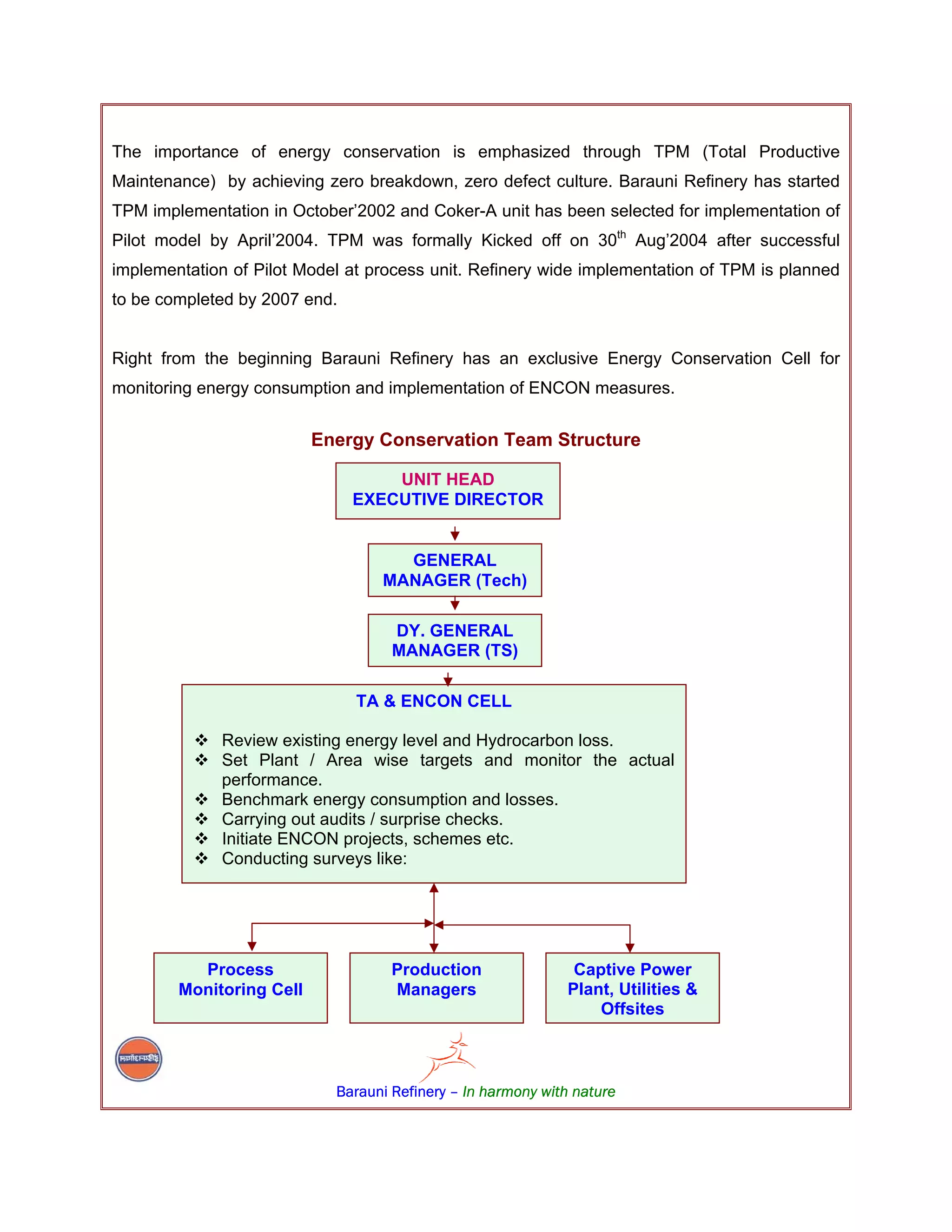 Indian oil corporation barauni refinery | PDF