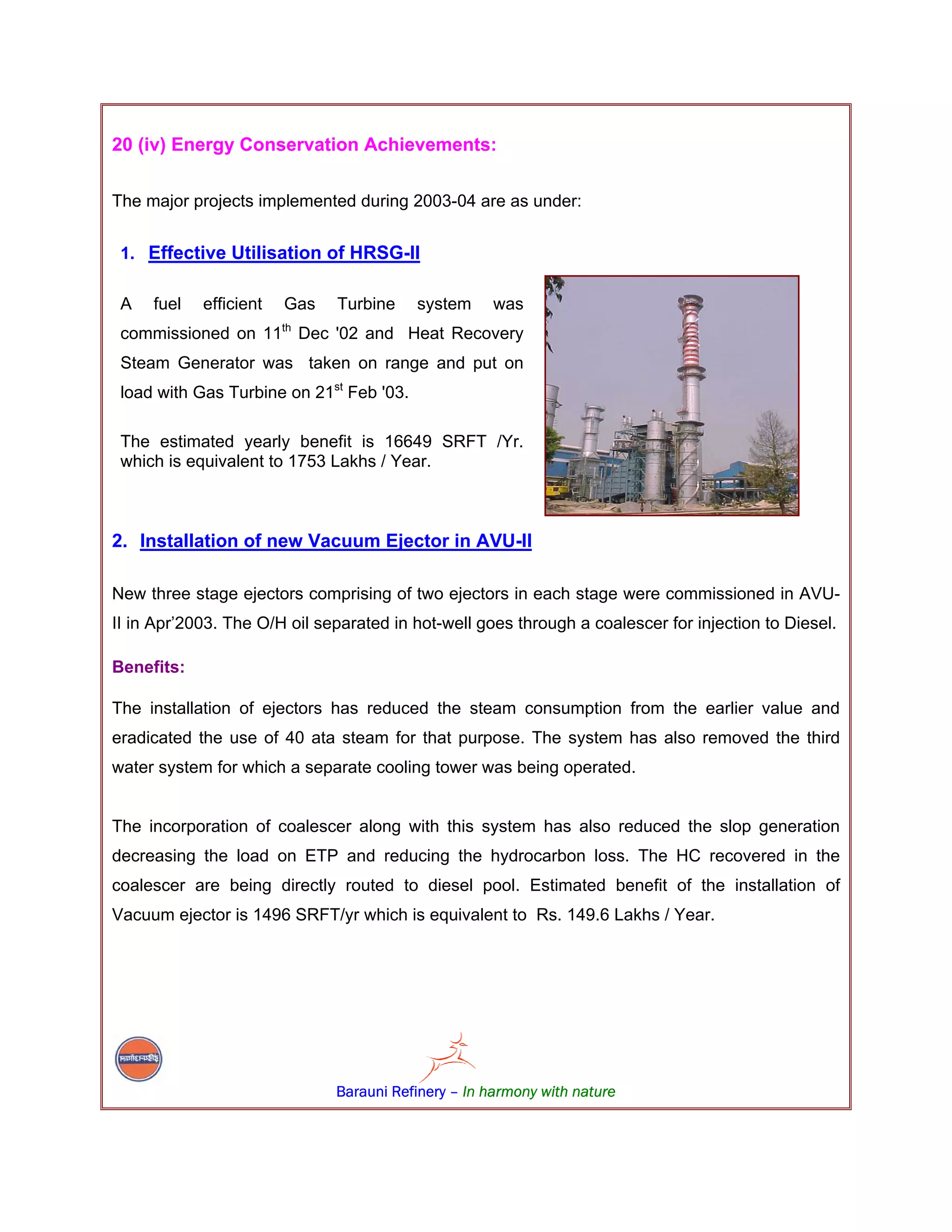 Indian oil corporation barauni refinery | PDF