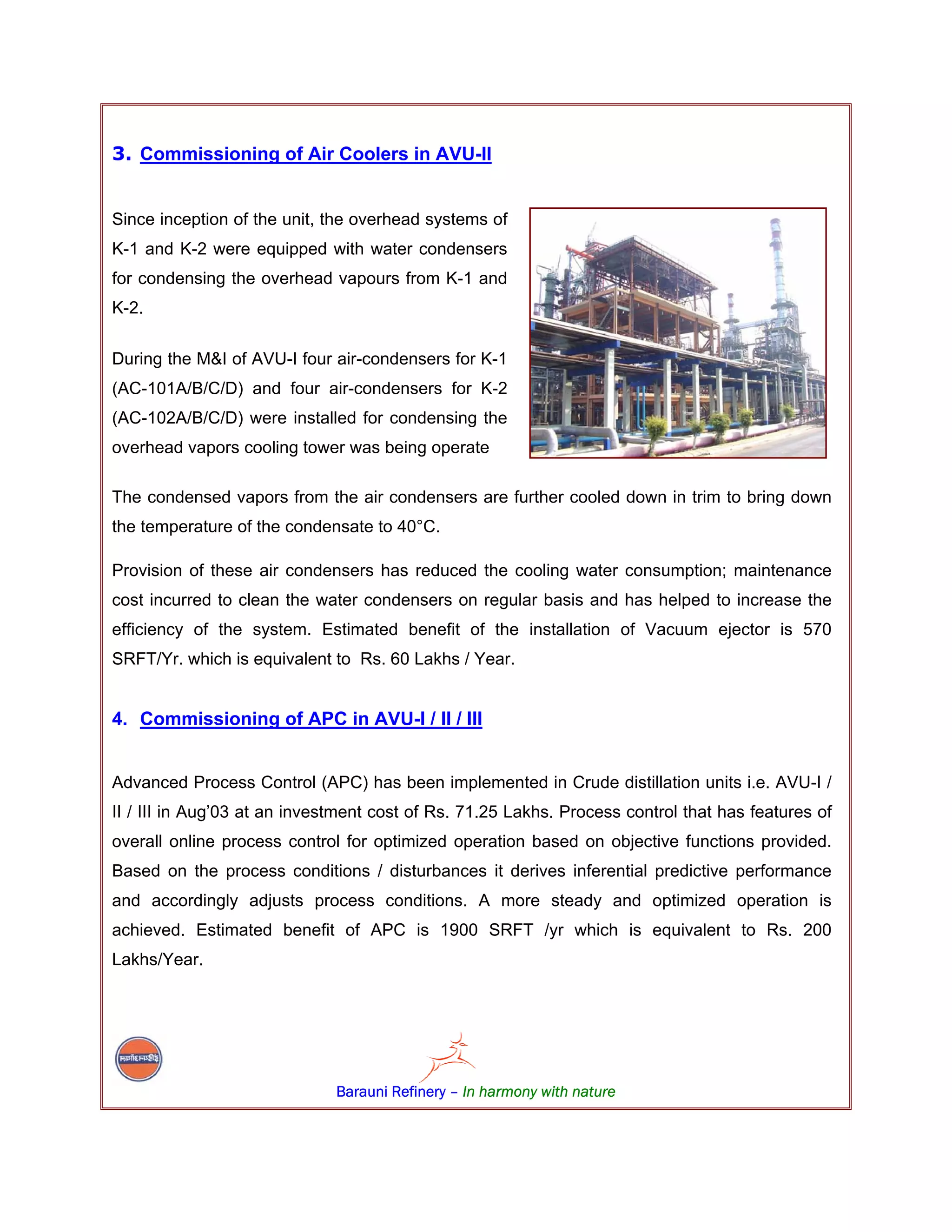 Indian oil corporation barauni refinery | PDF