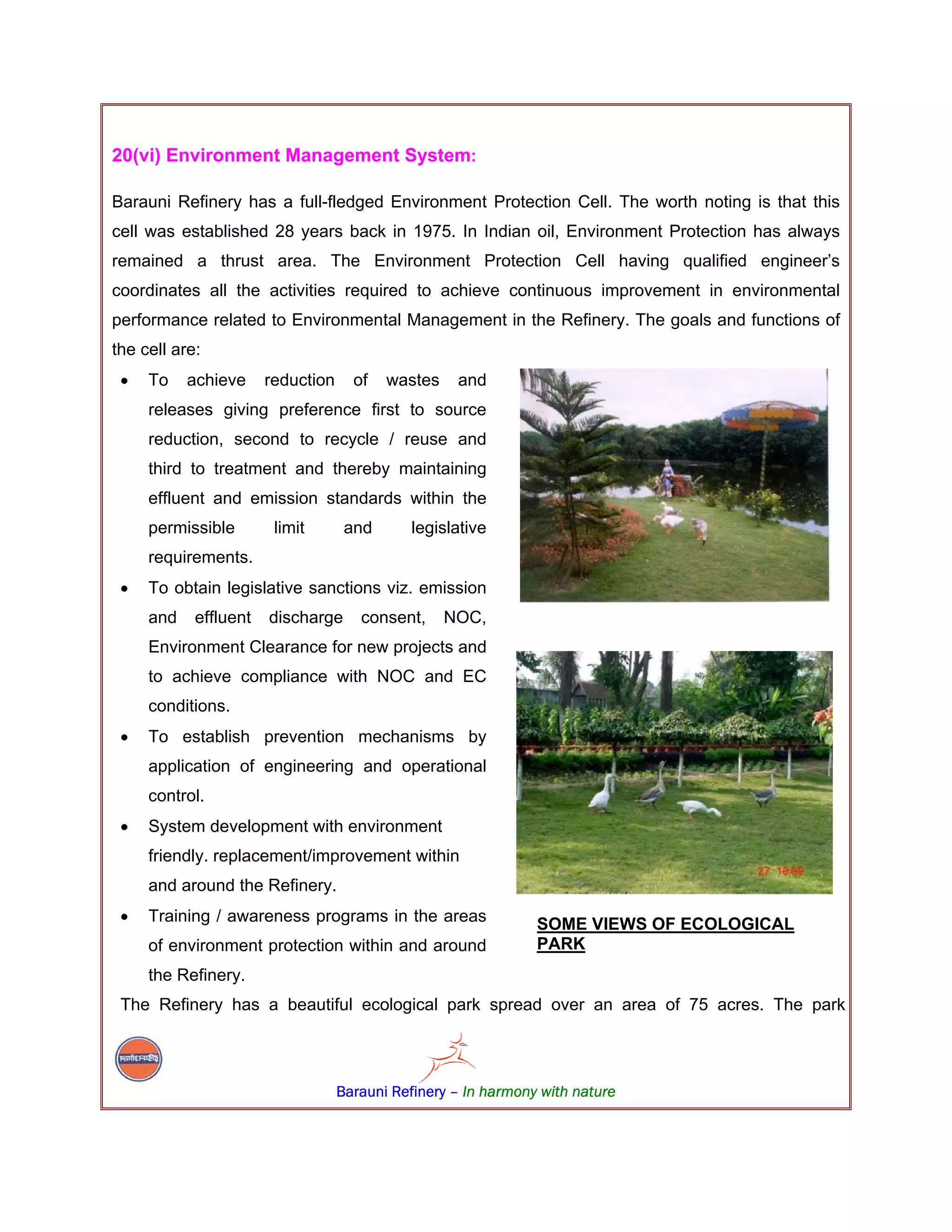Indian oil corporation barauni refinery | PDF