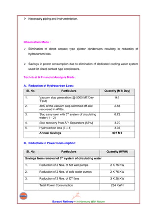 Indian oil corporation barauni refinery | PDF