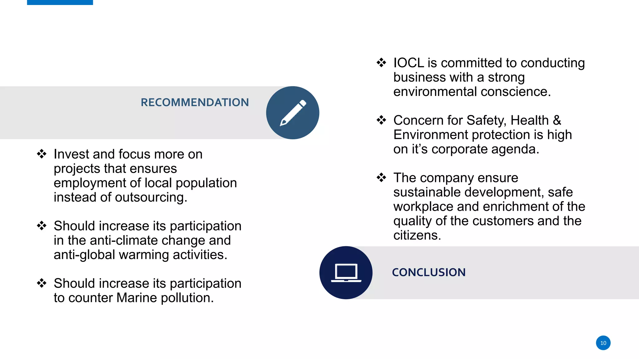 CSR-Indian oil corporation limited | PPTX