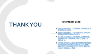 CSR-Indian oil corporation limited | PPTX