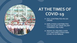 CSR-Indian oil corporation limited | PPTX