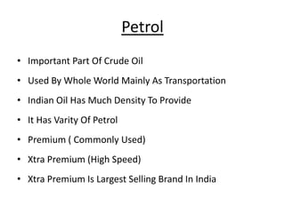 INDIAN OIL | PPTX