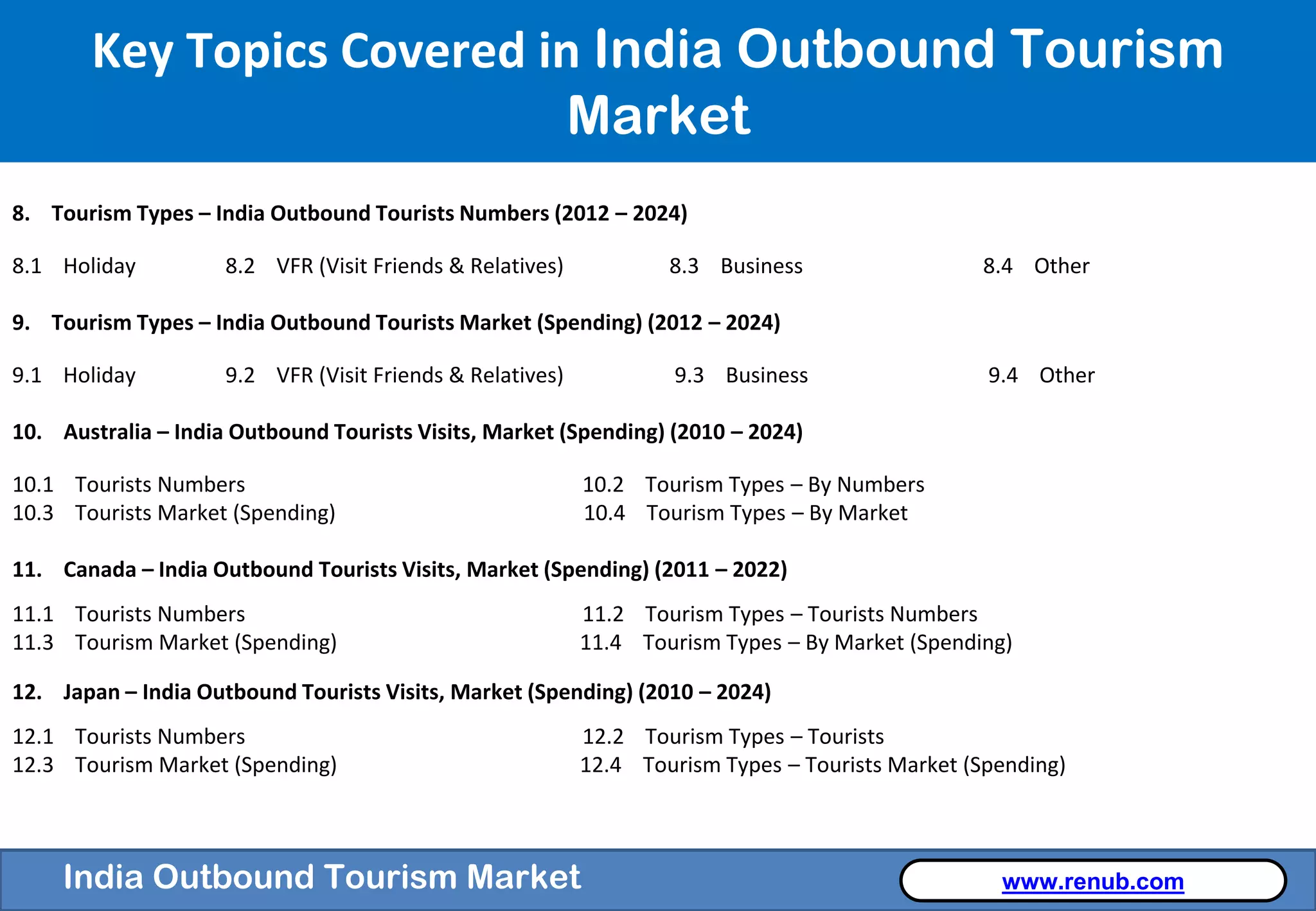 India Outbound Tourism Market will exceed US$ 42 Billion | PDF