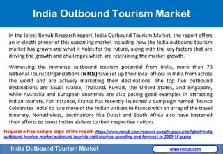 India Outbound Tourism Market will exceed US$ 42 Billion | PDF