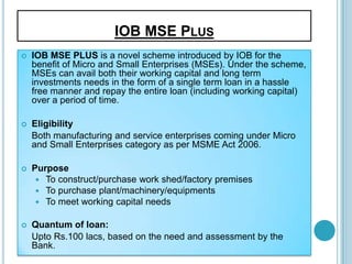 Presentation on Indian overseas bank | PPTX