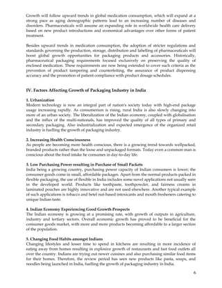 Indian packaging industry | DOC