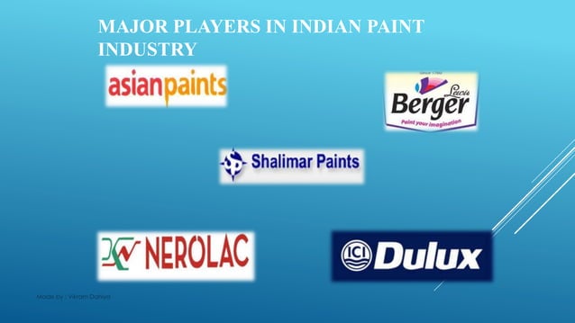 Indian paint industry | PPTX