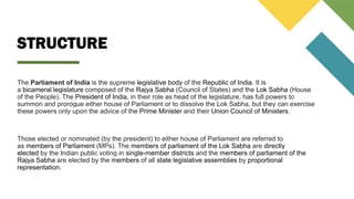 INDIAN PARLIAMENT presentaion basic.pptx