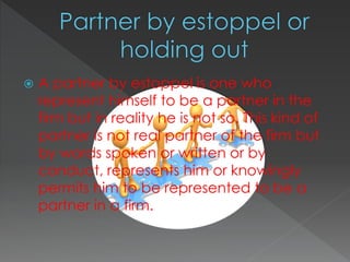 Indian partnership act 1932 | PPT