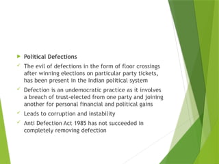 Indian Party System-1.pptx Calicut University politics | PPTX
