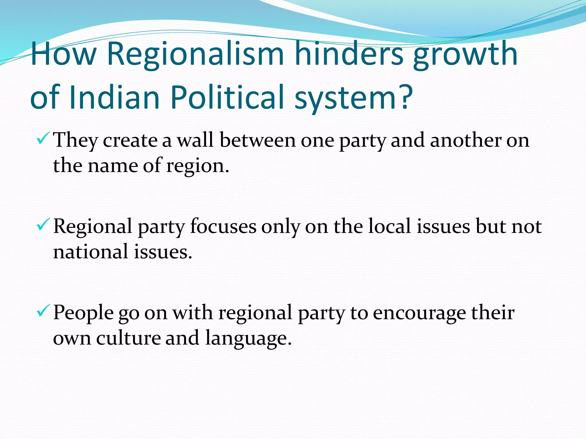 Indian party system | PPTX