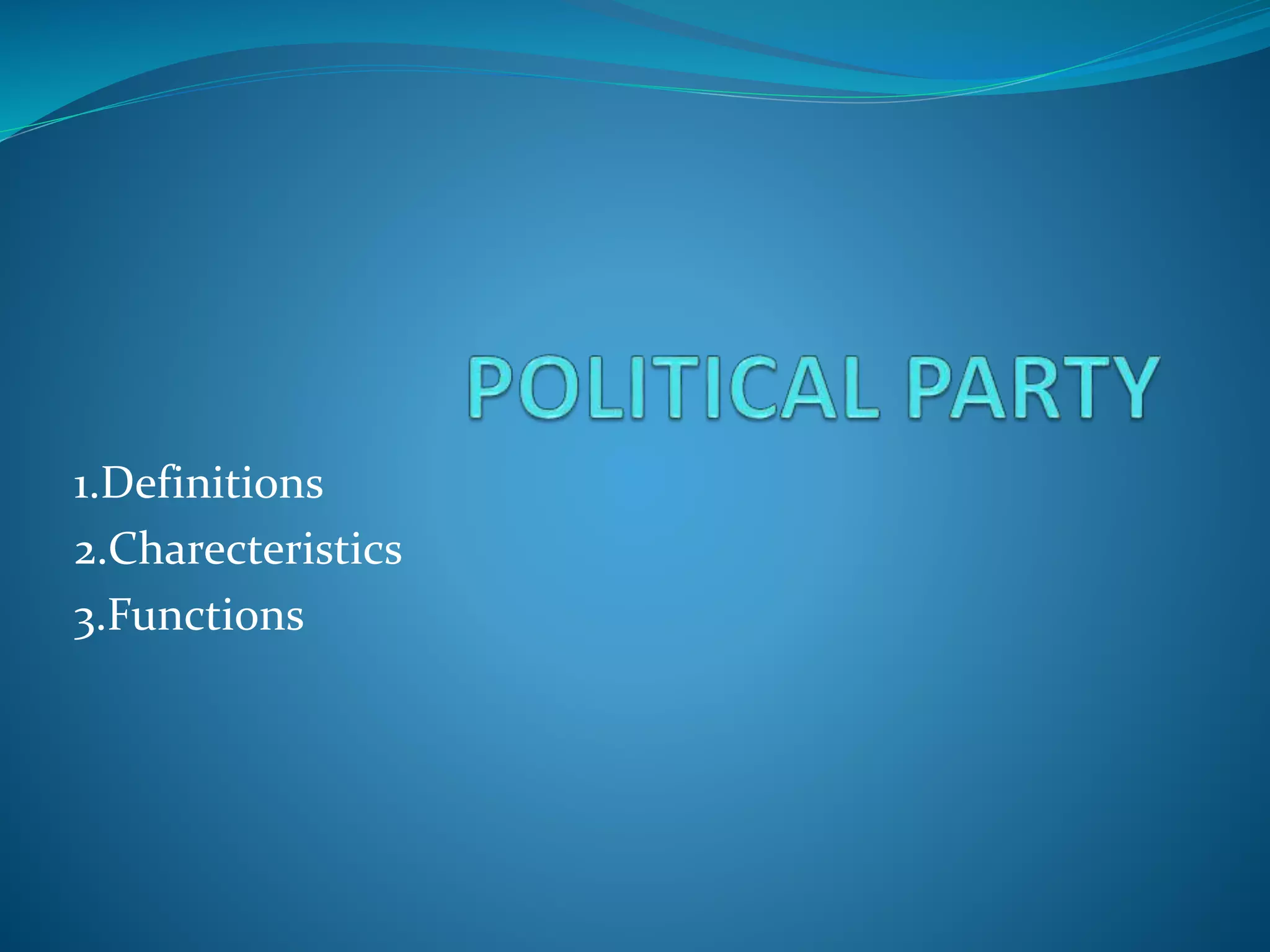 Indian party system | PPTX