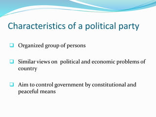 Indian party system | PPTX