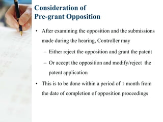Indian patent act | PPTX