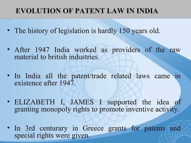 Indian patent act | PPT