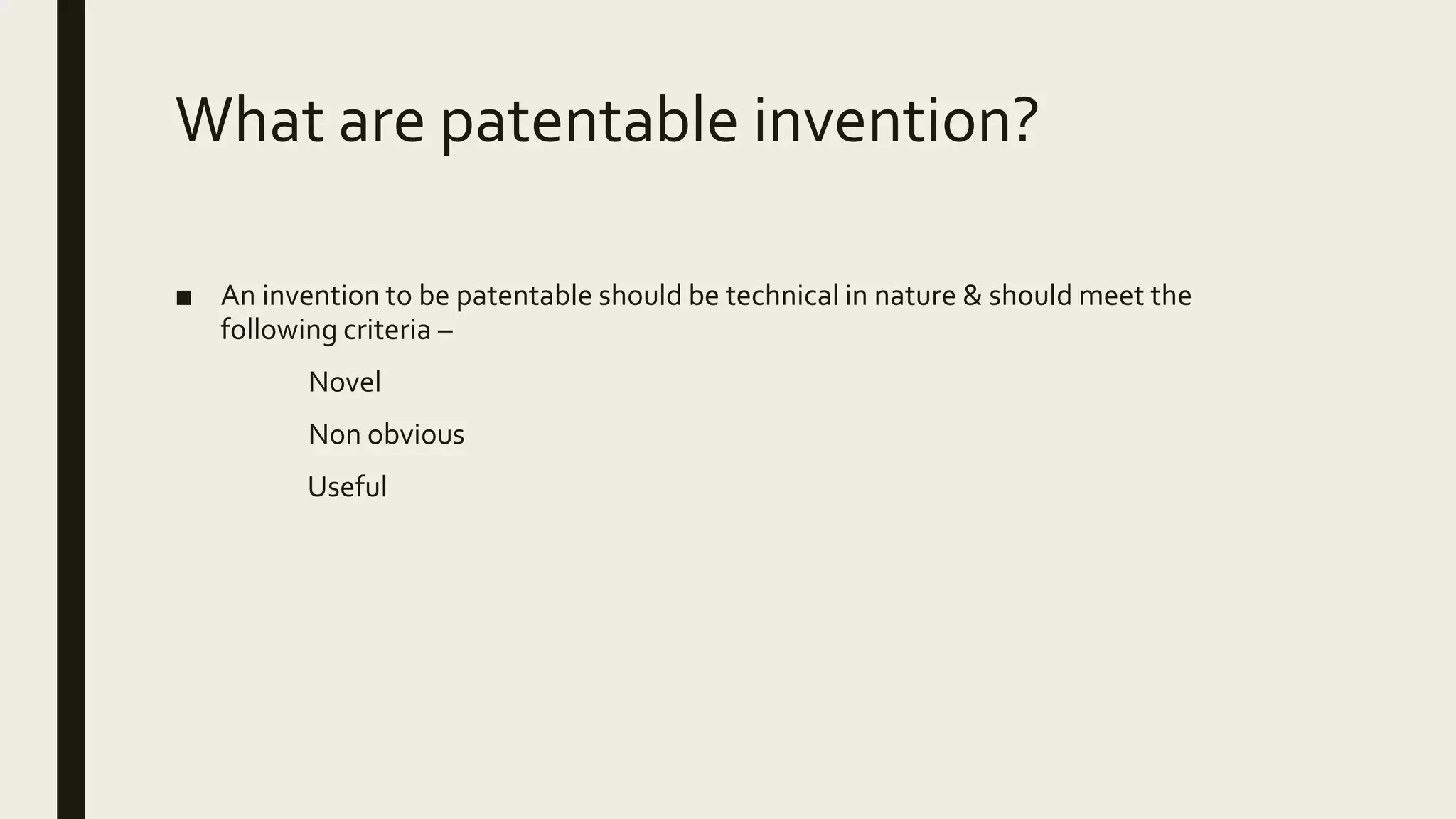 Indian patent act & its amendments | PPTX