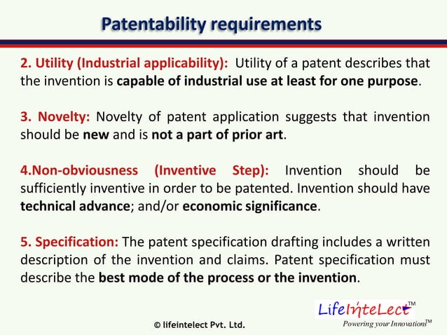 Indian Patent Law: Patentability requirements and filing procedure | PDF