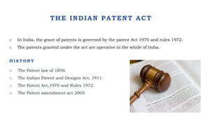 Indian Patent laws.pptx
