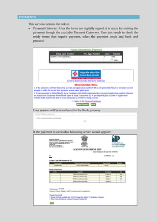 Indian patent office - comprehensive efiling manual | PDF