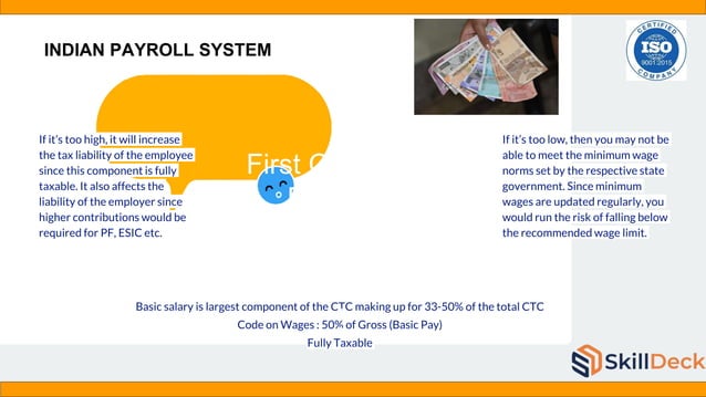 Indian Payroll System - Payroll Basics & Compliance | PPT