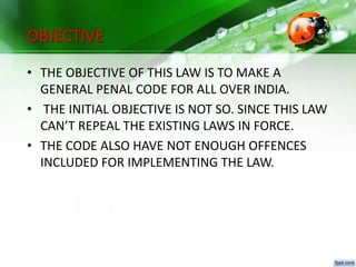Indian penal code | PPTX