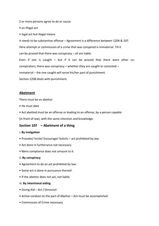 A note on Indian Penal Code - james adhikaram | PDF