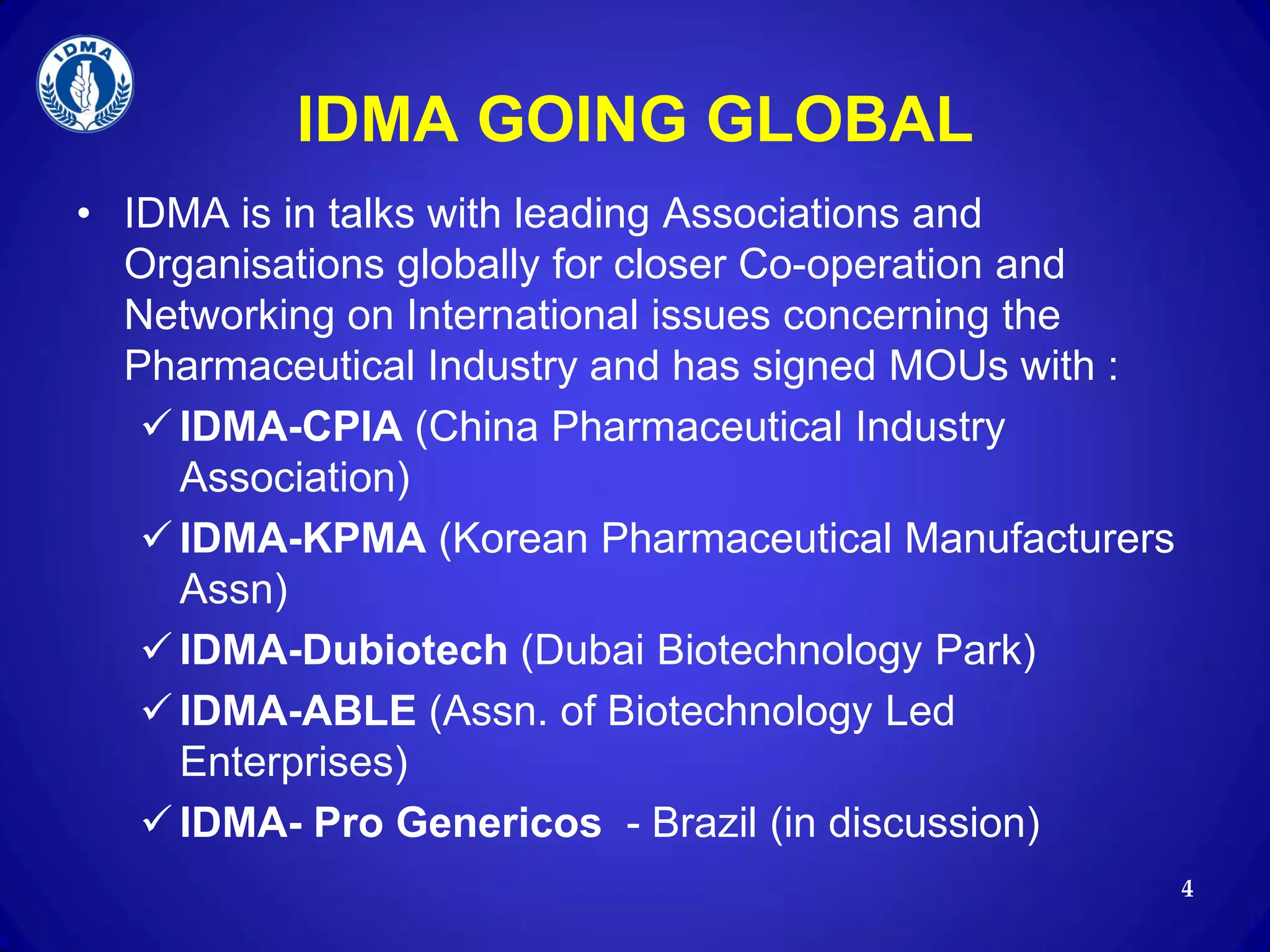 Indian Pharma - An Overview by IDMA Secretary General Daara B Patel | PDF