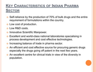 Indian pharmaceutical industry | PPT