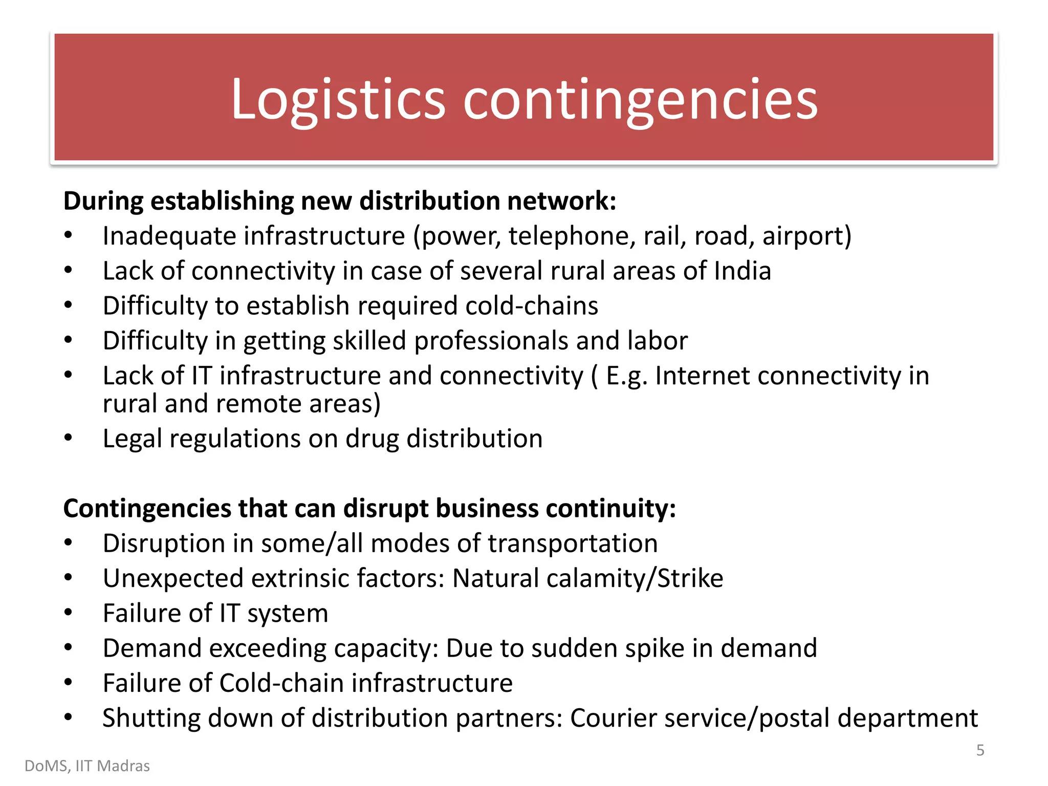 Indian Pharma Direct Drug Distribution | PDF