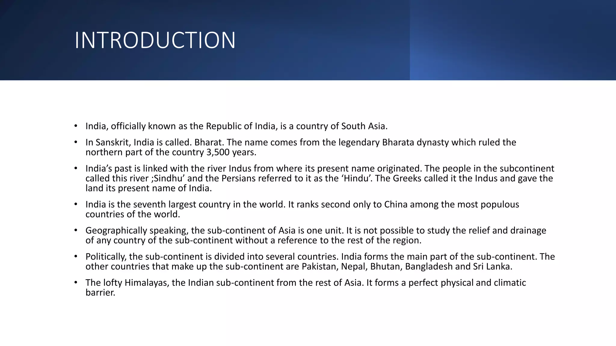 Indian political geography | PPTX