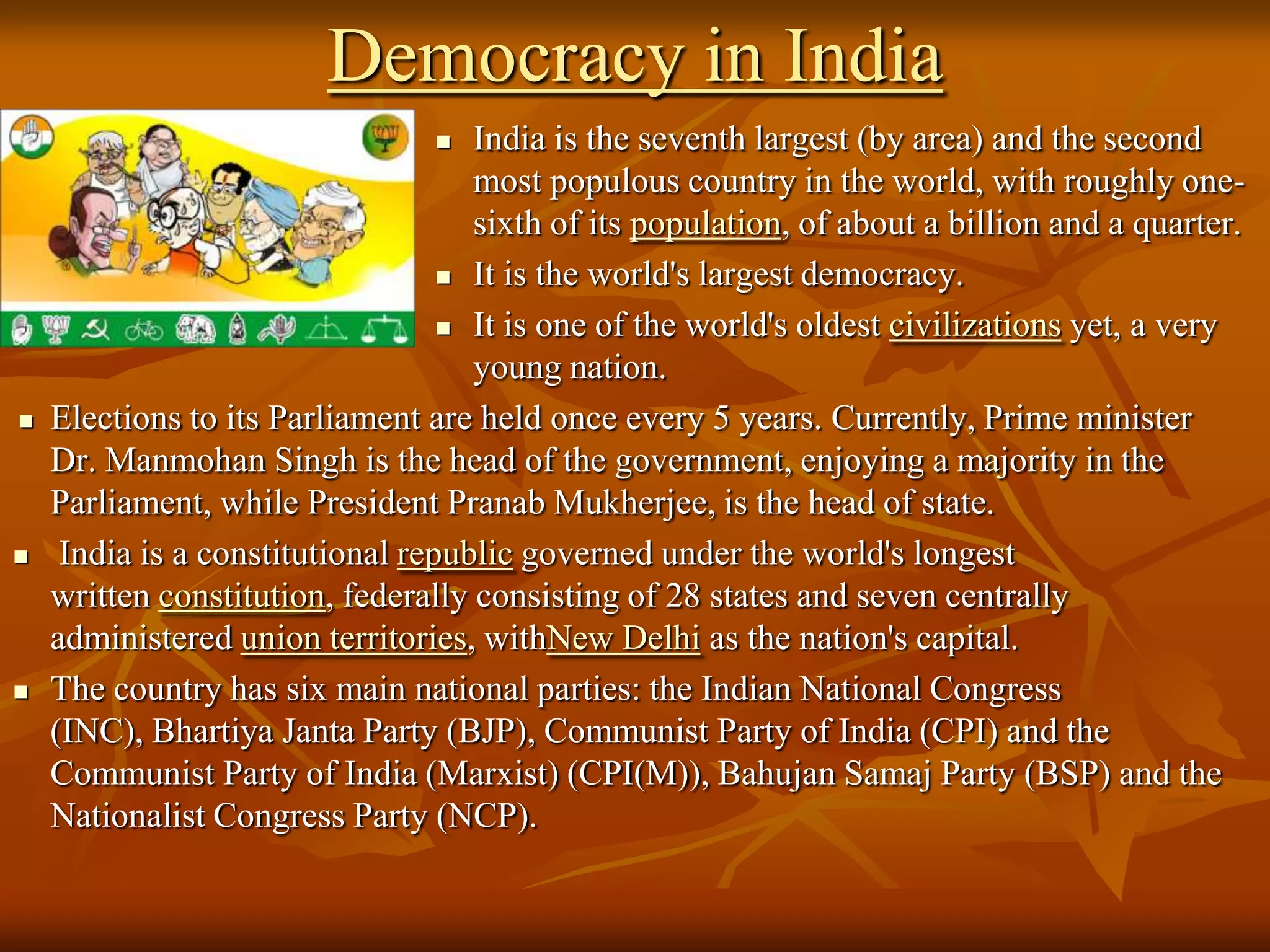 Indian politics | PPTX