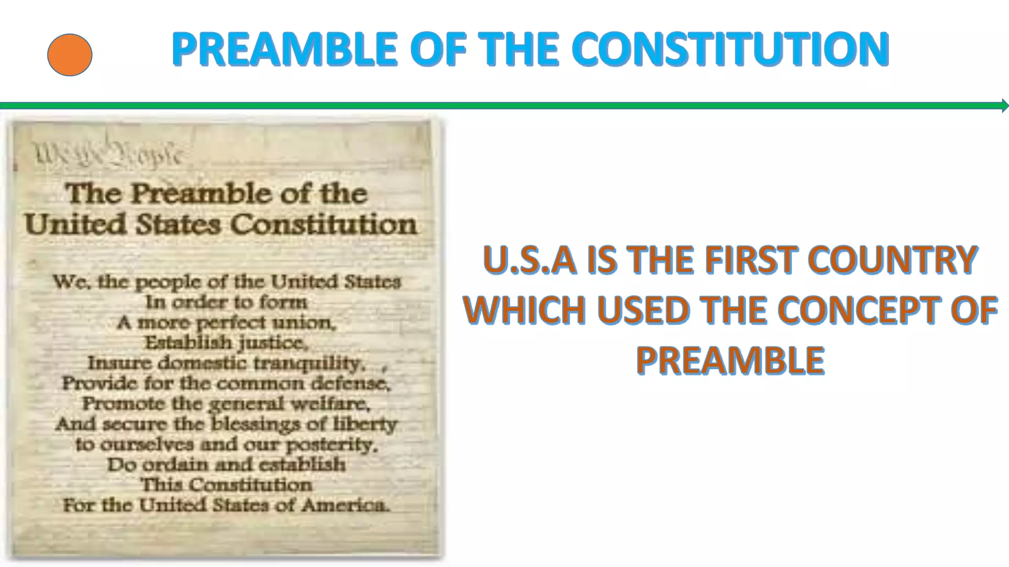 Indian polity by laxmikant chapter 4 - Preamble of the Indian constitution | PPTX