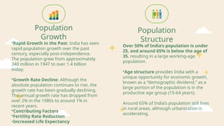 Indian Population.pptx Data,Stats,and Updates | PPTX