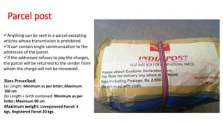 Indian post | PPTX | Credit Cards | Personal Debt