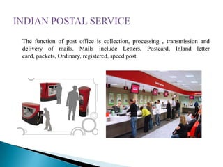 Indian postal administration ppt | PPTX