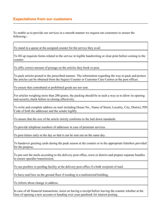 Indian post office | PDF