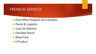 Indian post office | PPTX