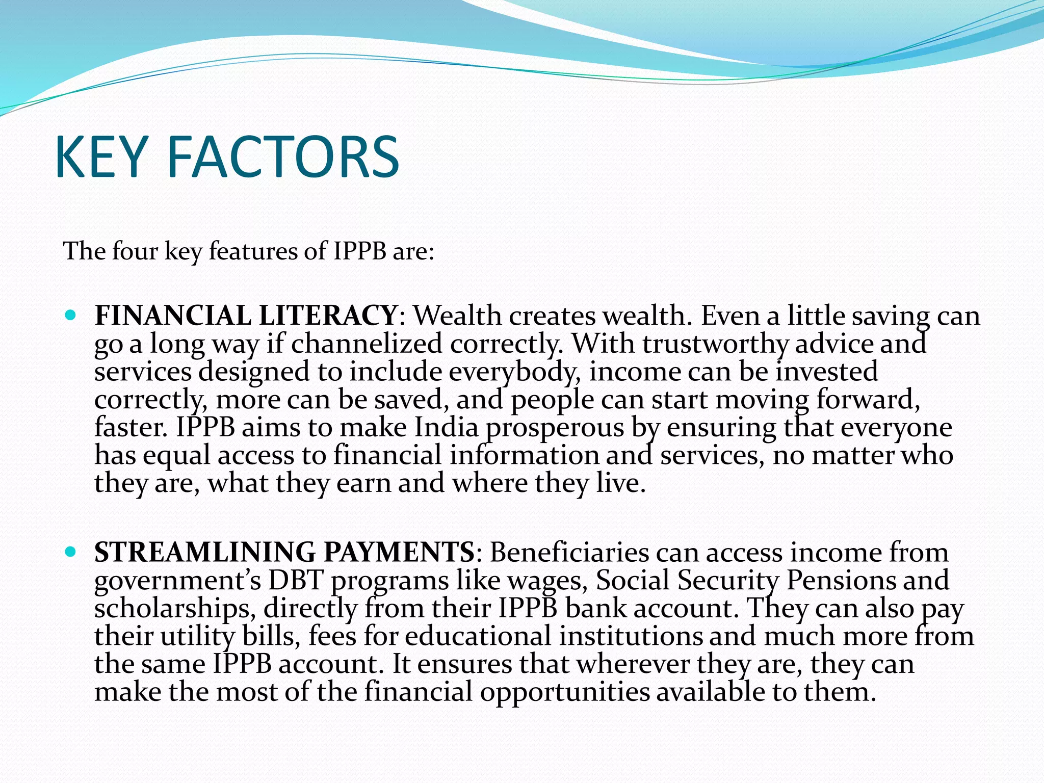 Indian post payment bank | PPTX