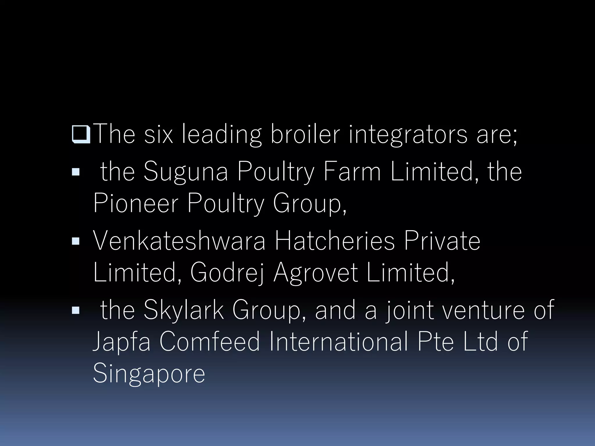 Indian poultry industry- a review | PPTX