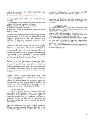 Indian power market design | DOC