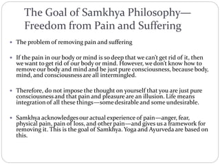Indian psychology I sankhya philosophy ppt | PDF