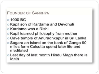 Indian psychology I sankhya philosophy ppt | PDF