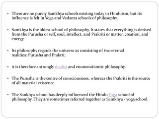 Indian psychology I sankhya philosophy ppt | PDF
