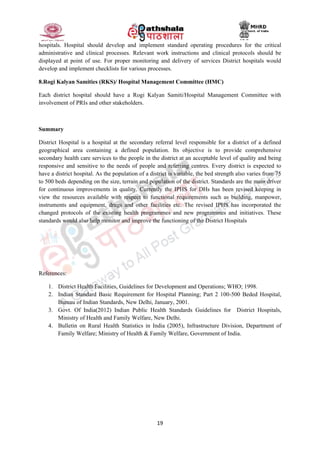 Indian public health standard ii | PDF