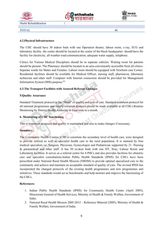 Indian public health standard ii | PDF