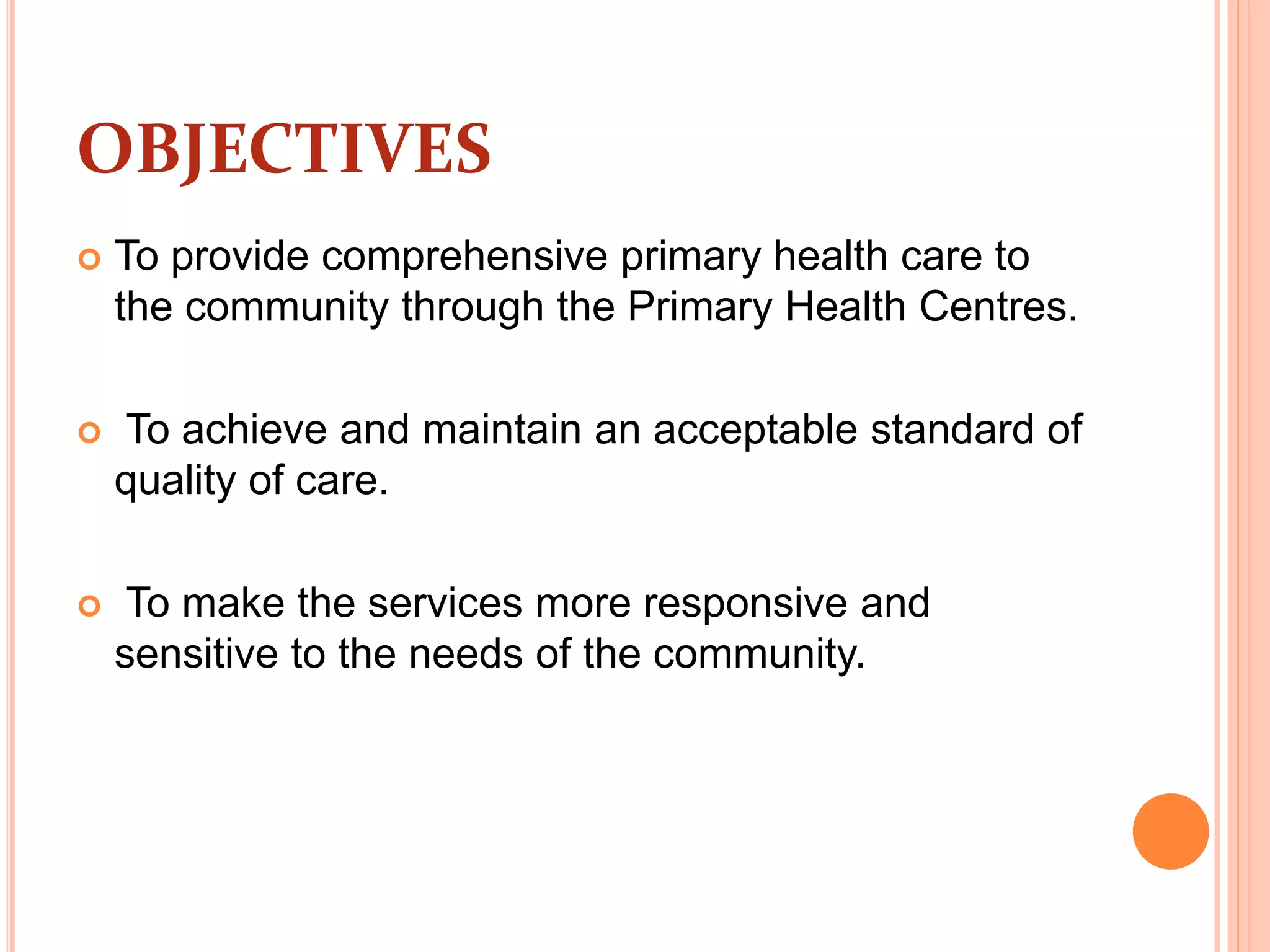 Indian Public Health Standards For Primary Health Centre | PPTX
