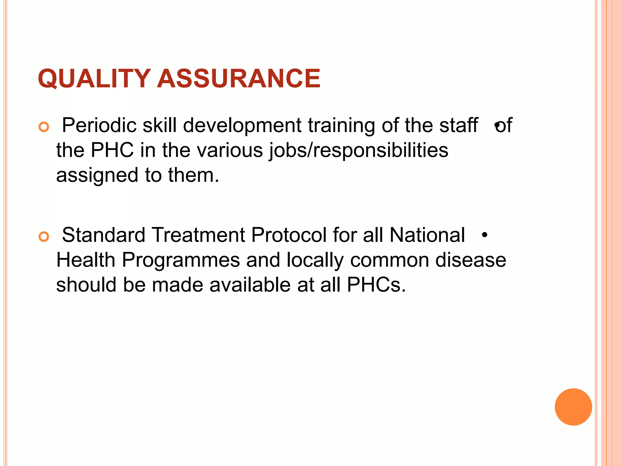 Indian Public Health Standards For Primary Health Centre | PPTX